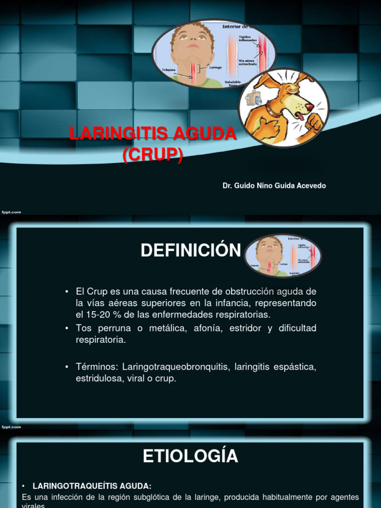 Semana 2 Crup Tos Ferina Asma Eboc | PDF | Enfermedad pulmonar ...