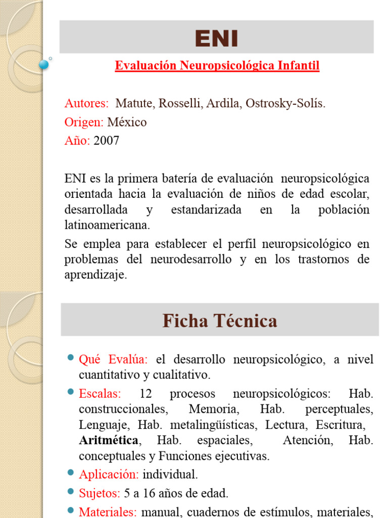 Aritmética ENI | PDF | Evaluación | Aritmética