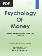 The Psychology of Money | PDF | Cognition | Behavioural Sciences