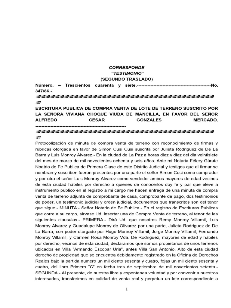 Simon Cusi Cusi | PDF | Documento de identidad | Bolivia