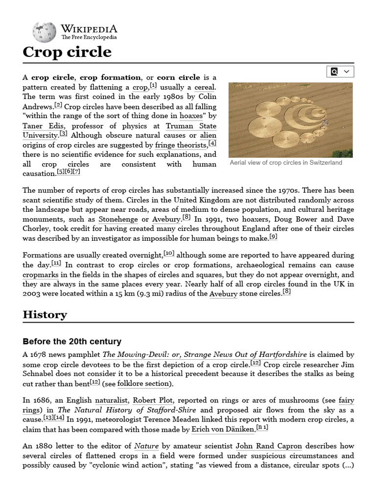 Crop Circle | PDF