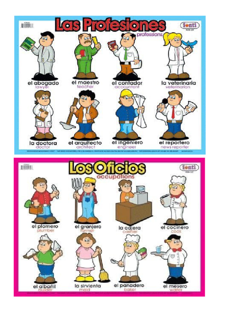 Profesiones y Oficios | PDF