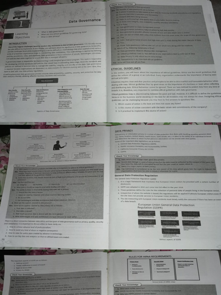 CH-1 data governance(DS) | PDF