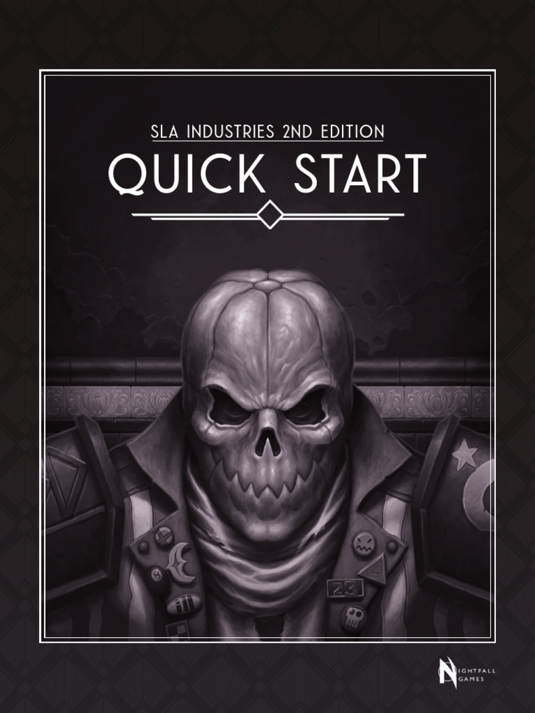 SLA Industries 2nd Edition - Quick Start Beta | PDF | Role Playing ...