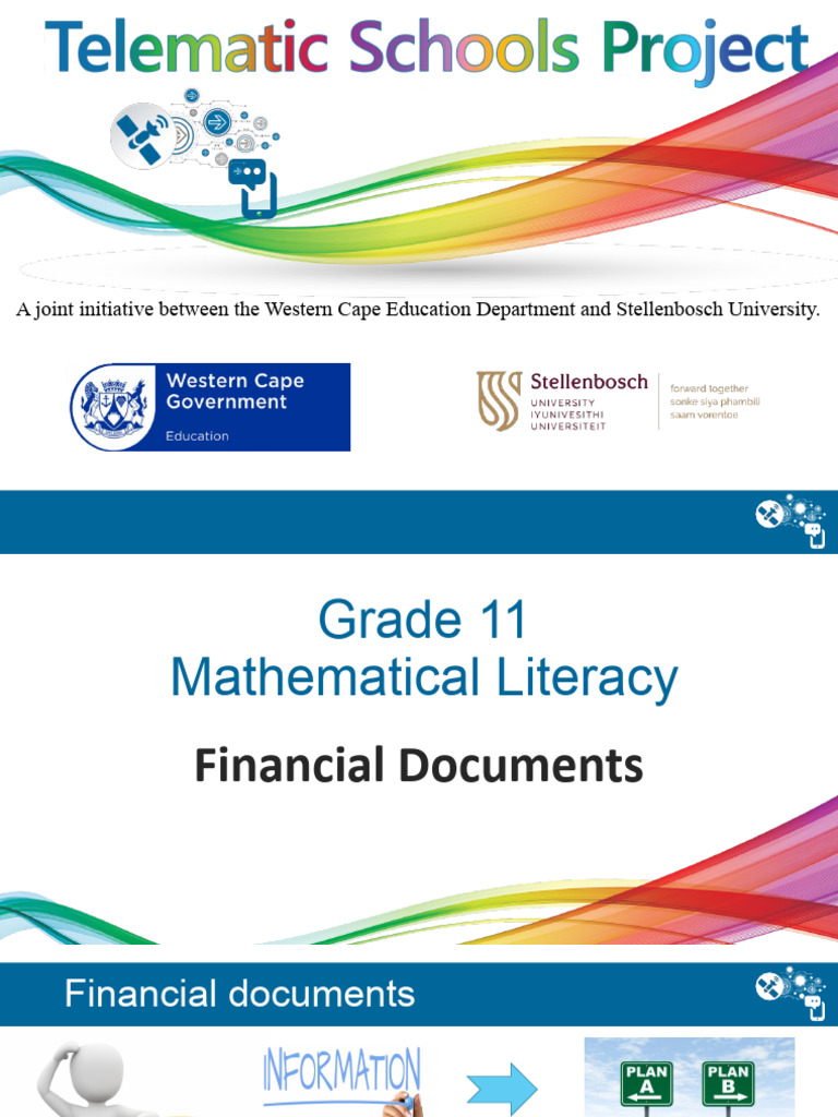 Grade 11 ML Financial Documents TSP | PDF | Banks | Fee