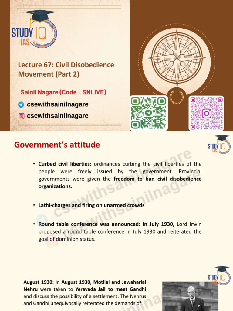 Lecture 67 - Modern India OSS | PDF