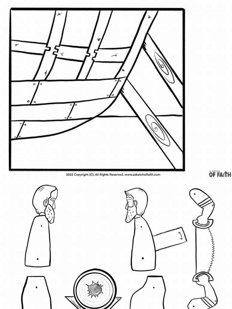 Noah Build An Ark Paper Craft | PDF