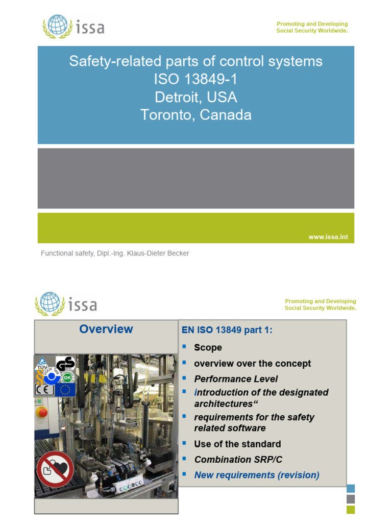ISO 13849-1 Performance Levels Explained | PDF | Reliability ...