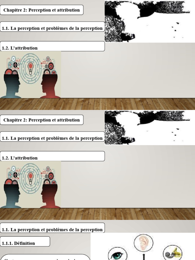 Perception et attribution : Concepts clés | PDF | Stéréotypes | la ...