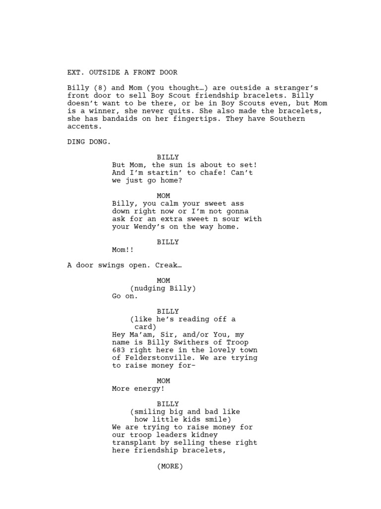 Friendship Bracelet Script | PDF