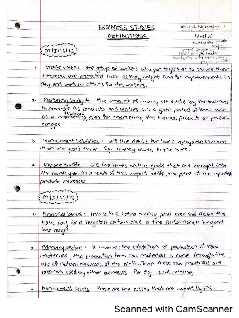 Definations | PDF