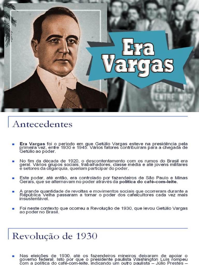 Era Vargas | PDF