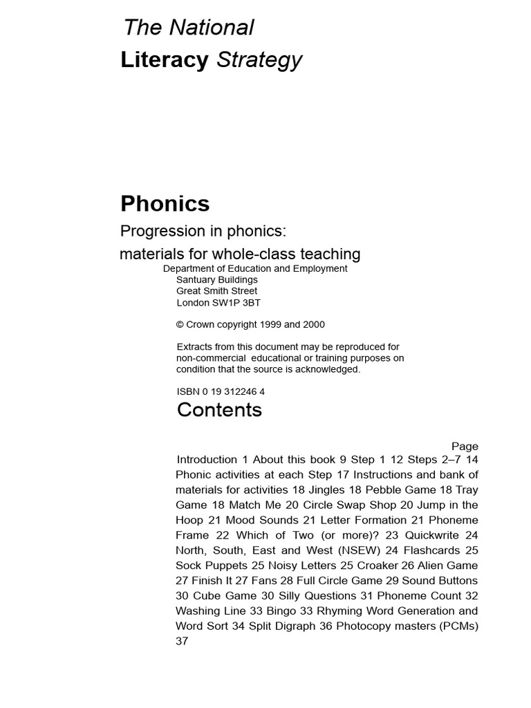 Phonics (Games Book) | Download Free PDF | Phonics | Phoneme