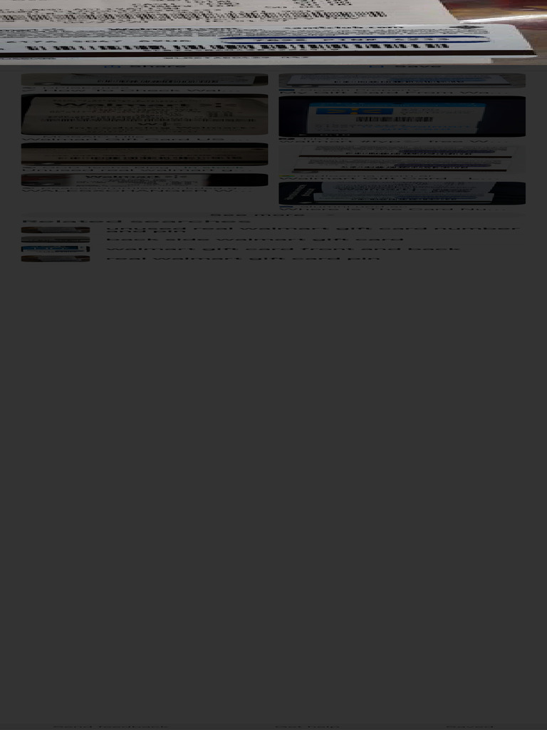 Real Walmart Gift Card Number and Pin - Google Search | PDF