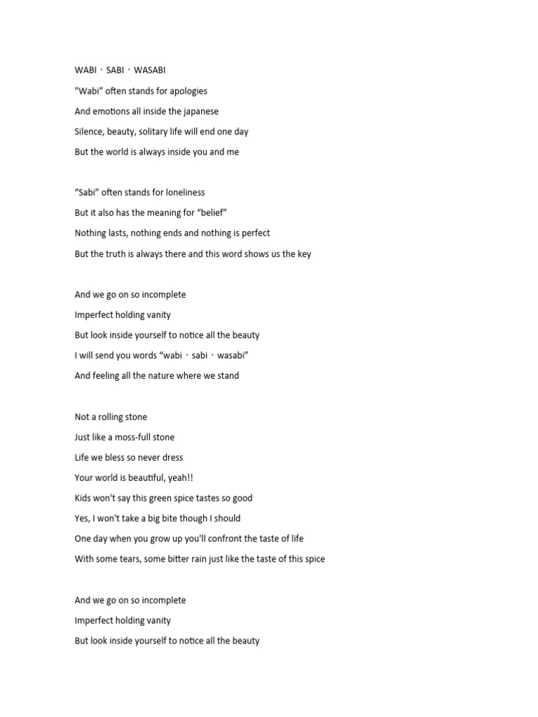 WABI・SABI・WASABI | PDF