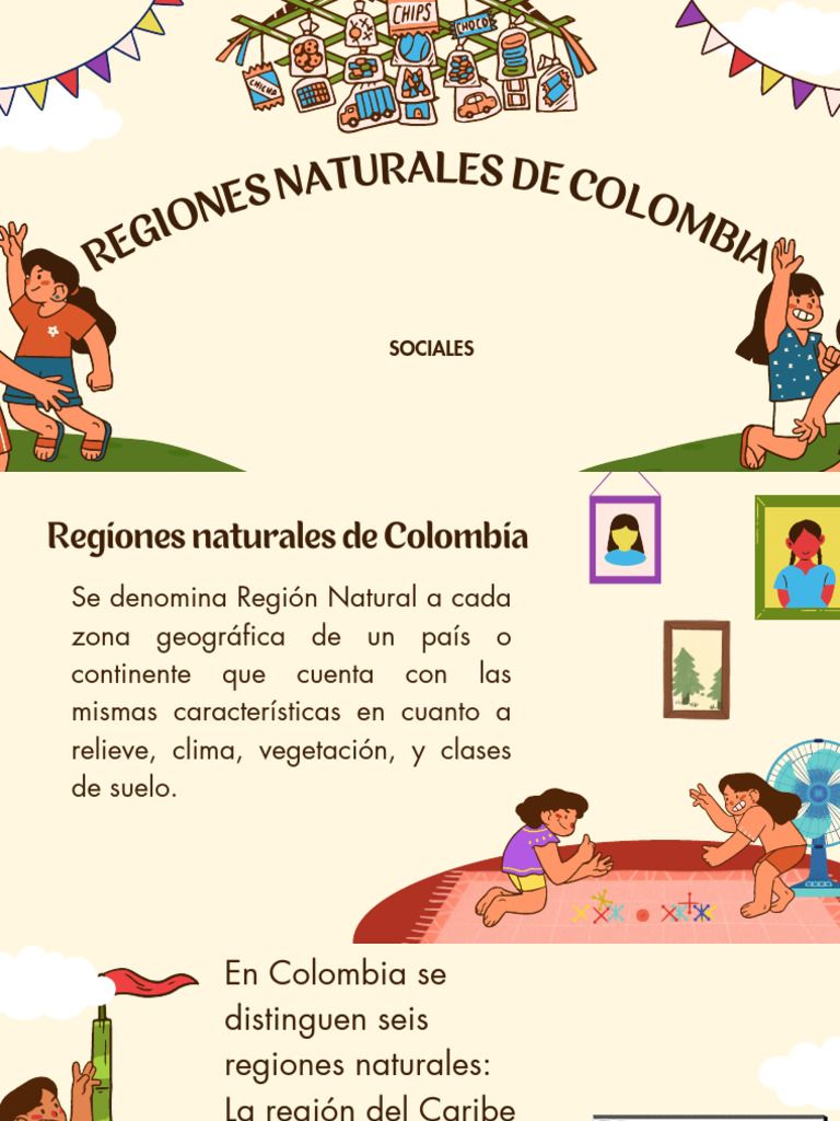 Regiones Naturales de Colombia | PDF | Ciencias de la Tierra