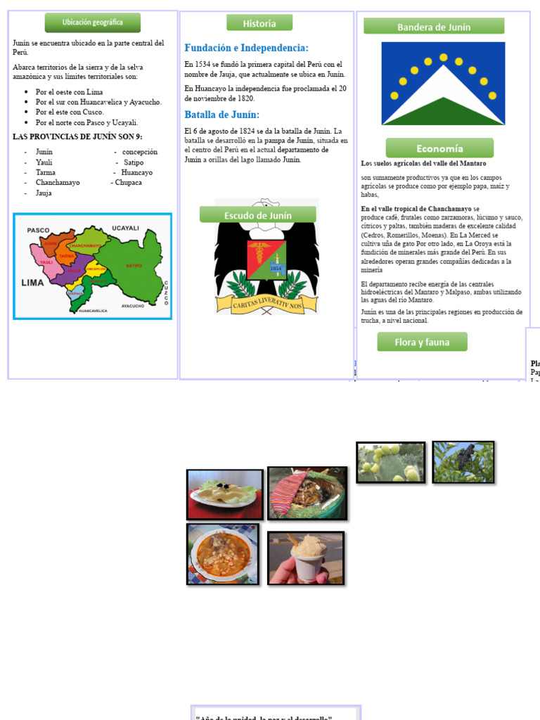 Triptico de Junín | PDF