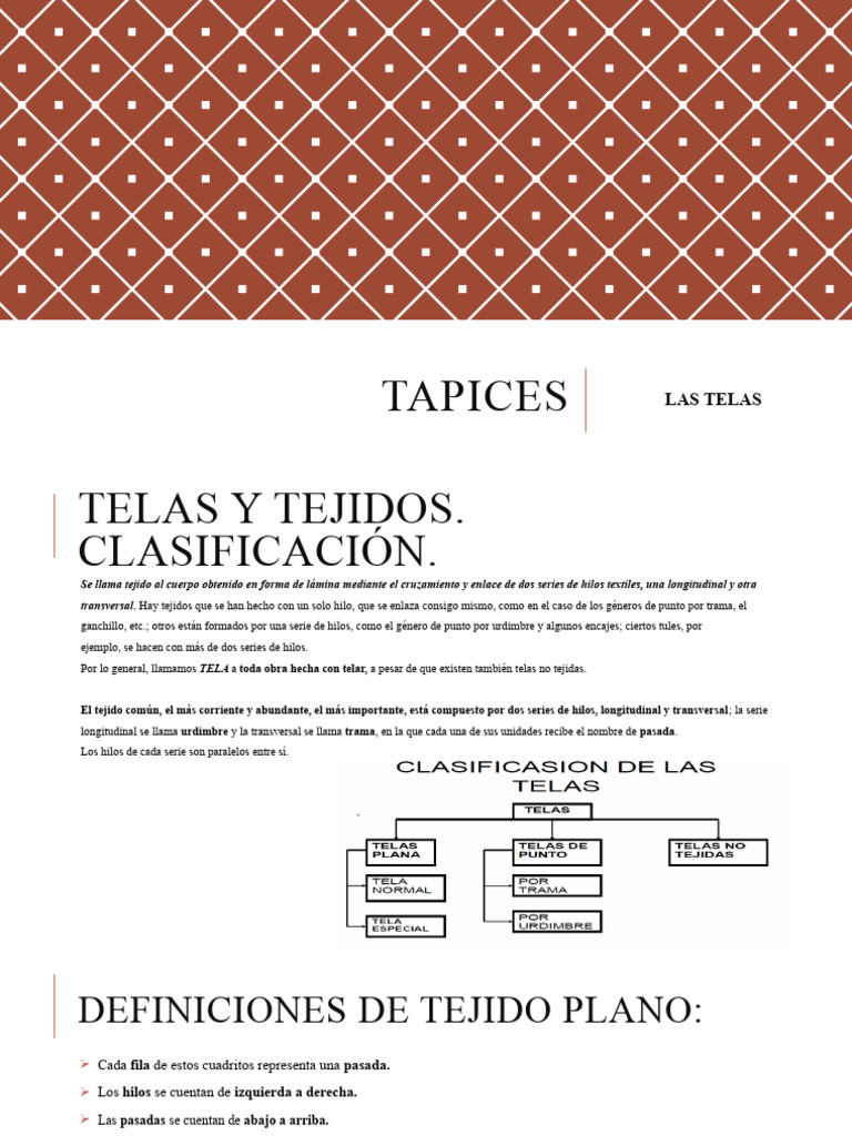 0_1 Ligamentos basicos | PDF | Textiles | Telar