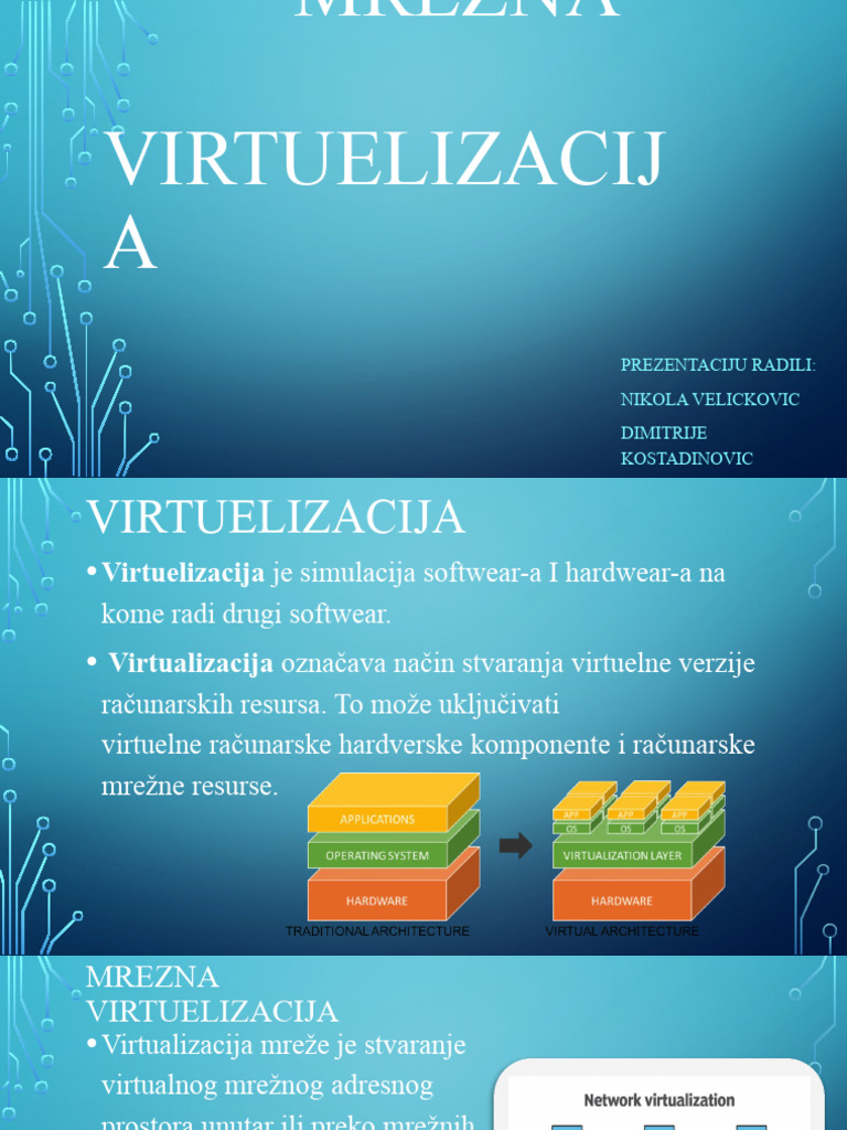 Mrezna Virualizacija | PDF