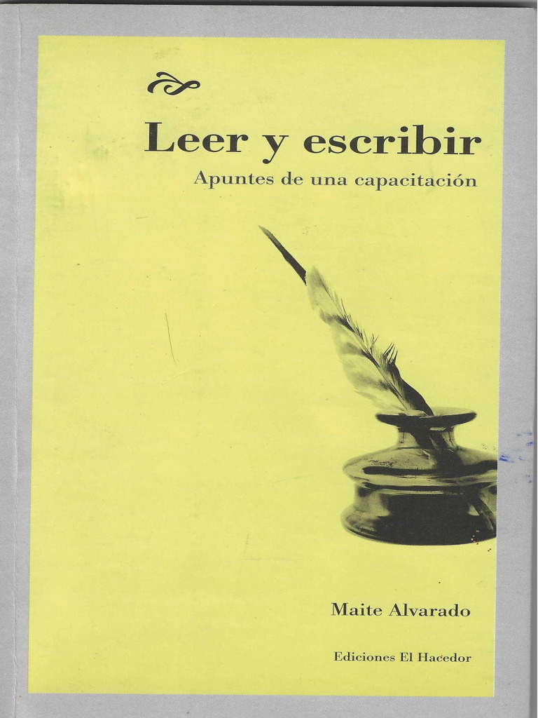 Leer y Escribir - Maite Alvarado | PDF