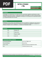 Ficha Técnica de Nitro Xtend XP | PDF | Fertilizante | Nutrientes