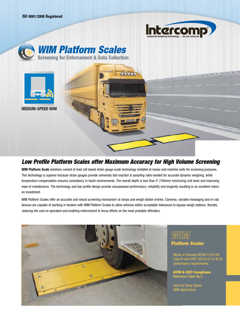 Wim Platform Scales - SR2 | PDF