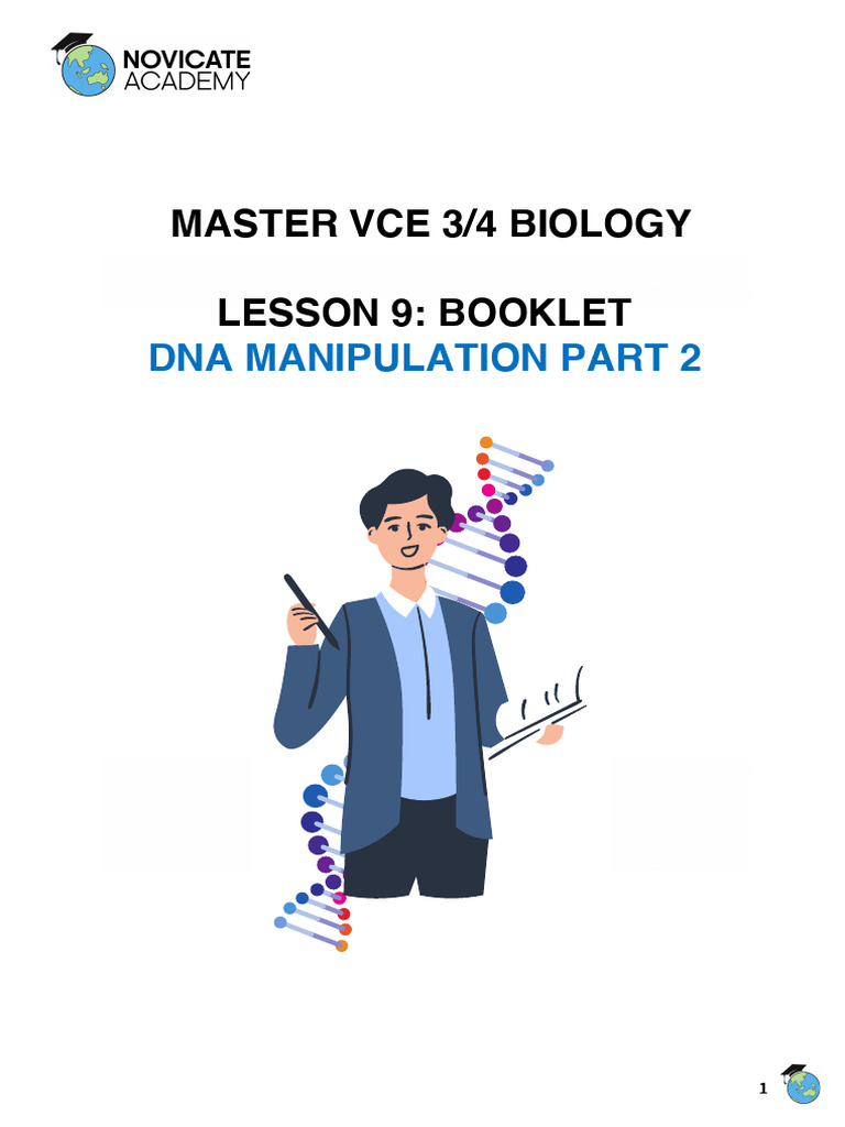 FILLED DNA Building Biology | PDF | Polymerase Chain Reaction | Gel ...