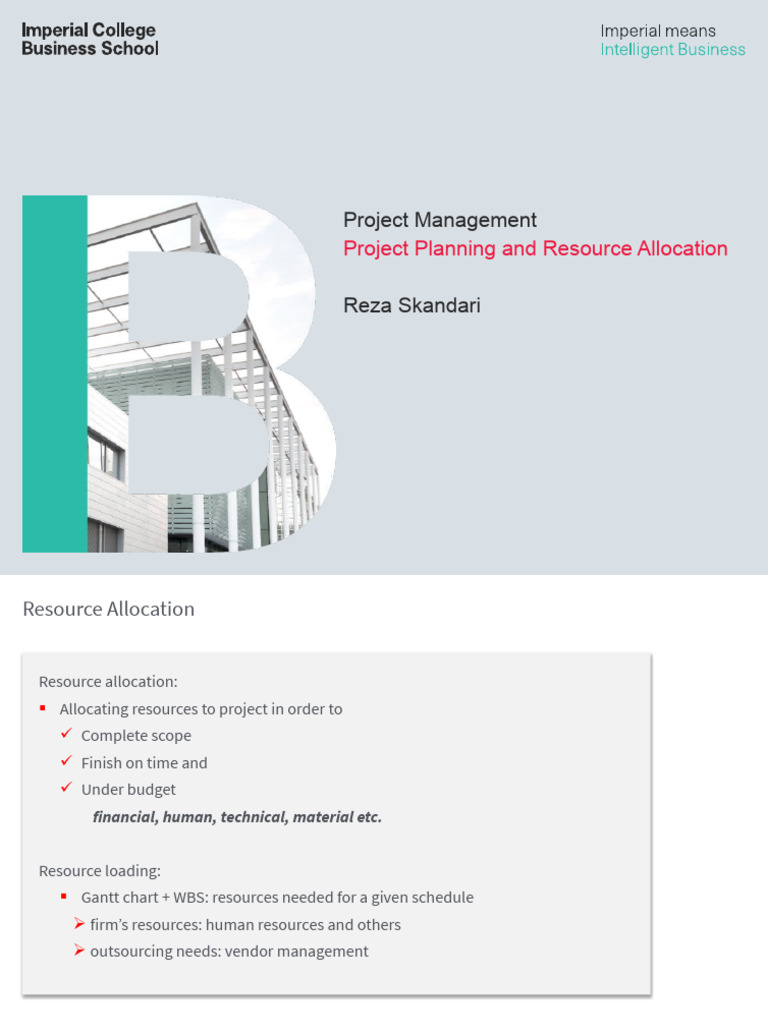 6 Project Resource Allocation - Students | PDF | Business
