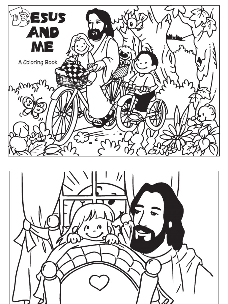 Jesus and Me - Coloring Book | PDF