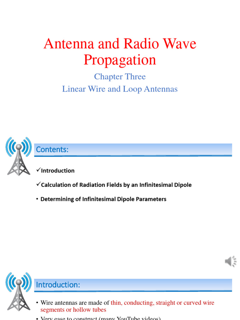 Chapter 3 Antenna and Radio Wave Propagation | PDF | Antenna (Radio ...