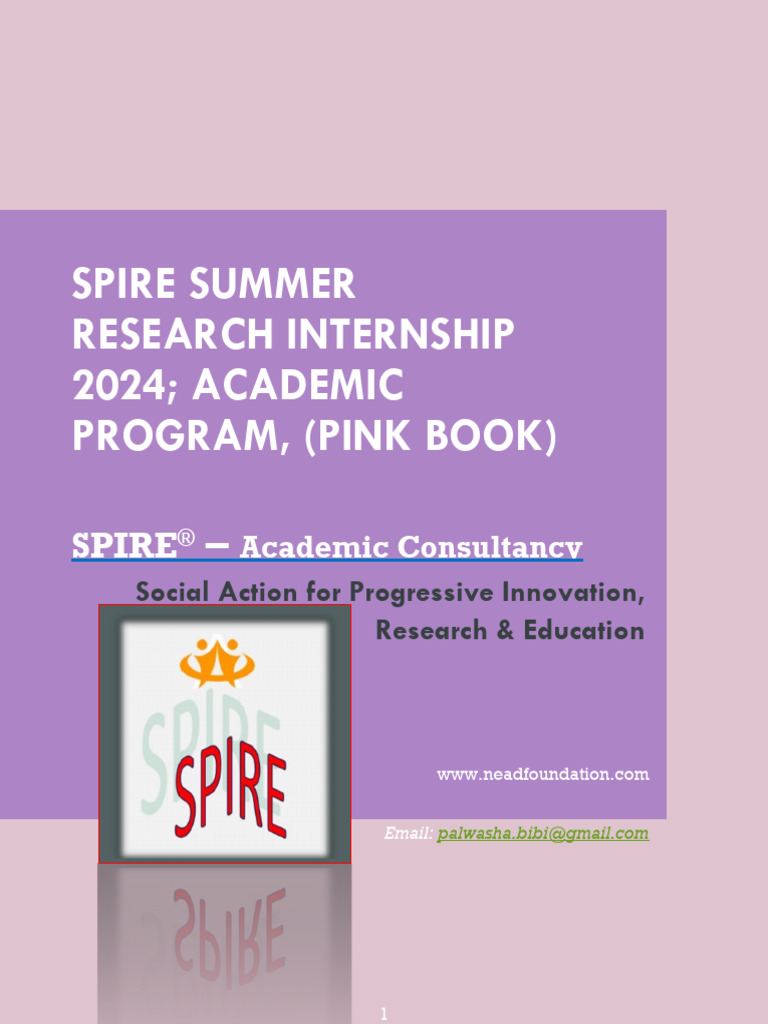 Spire Internship Program | PDF | Data | Institutional Review Board