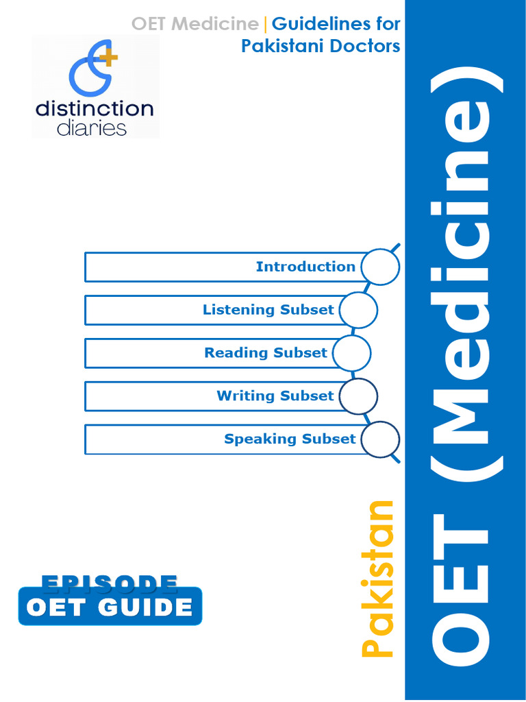 Oet Guidelines | PDF | Wellness