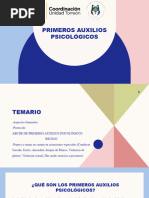 Protocolo APP - Primeros Auxilios Psicológicos AA3-EV01 | PDF | Las emociones | Trauma psicólogico