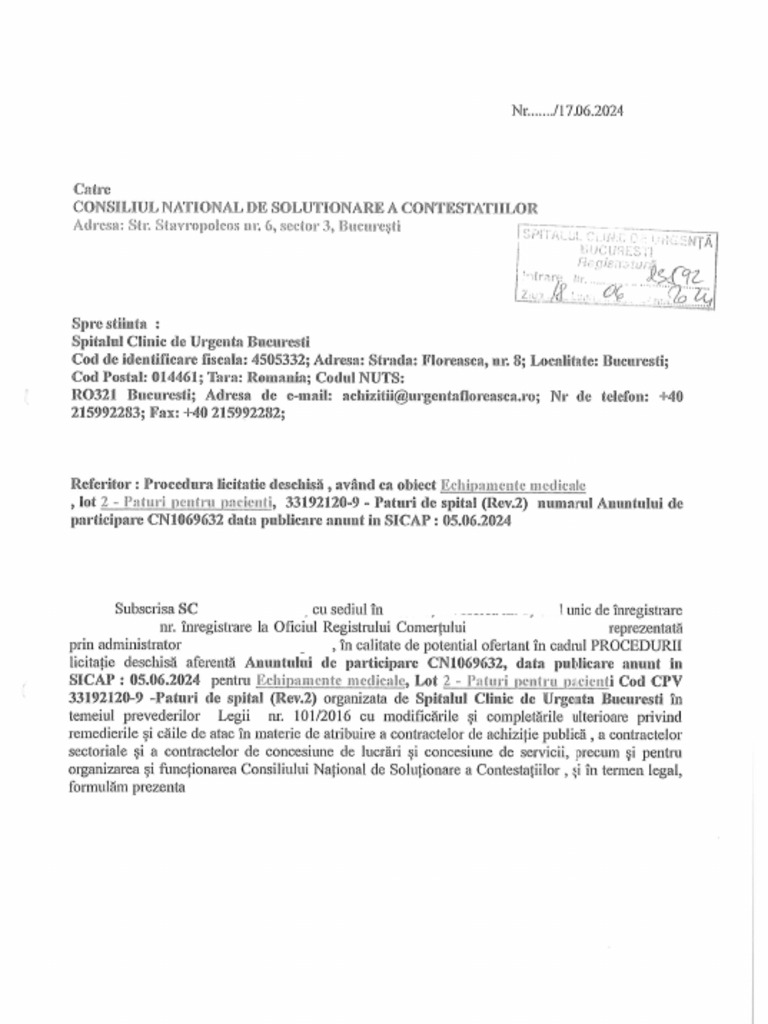 Contestatie CN1069632 | PDF