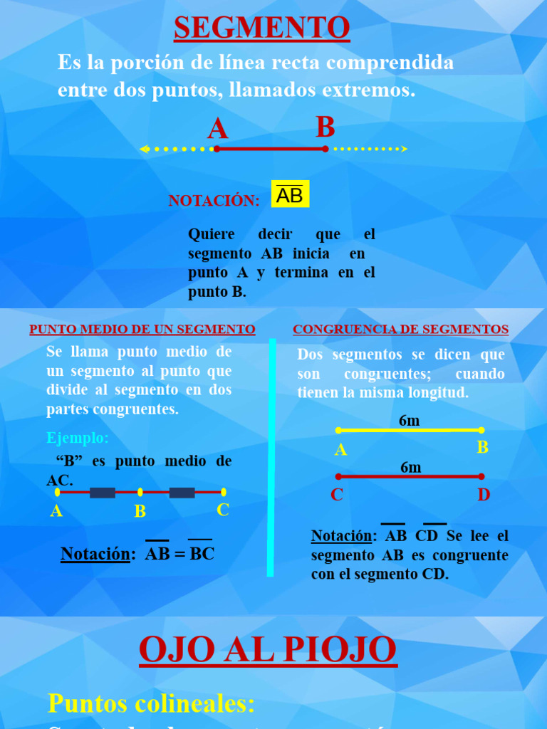 Segmentos - Ángulos | PDF | Ángulo | Geometría euclidiana