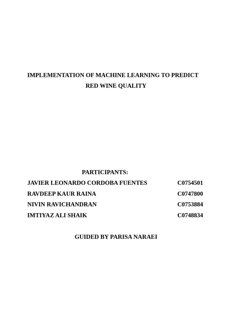 Big_Data_Projecct.docx | Download Free PDF | Statistical Classification | Support Vector Machine