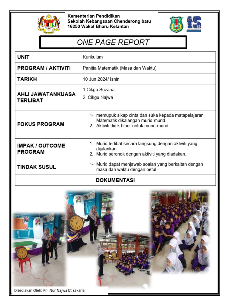Opr XTVT Panitia MAte | PDF