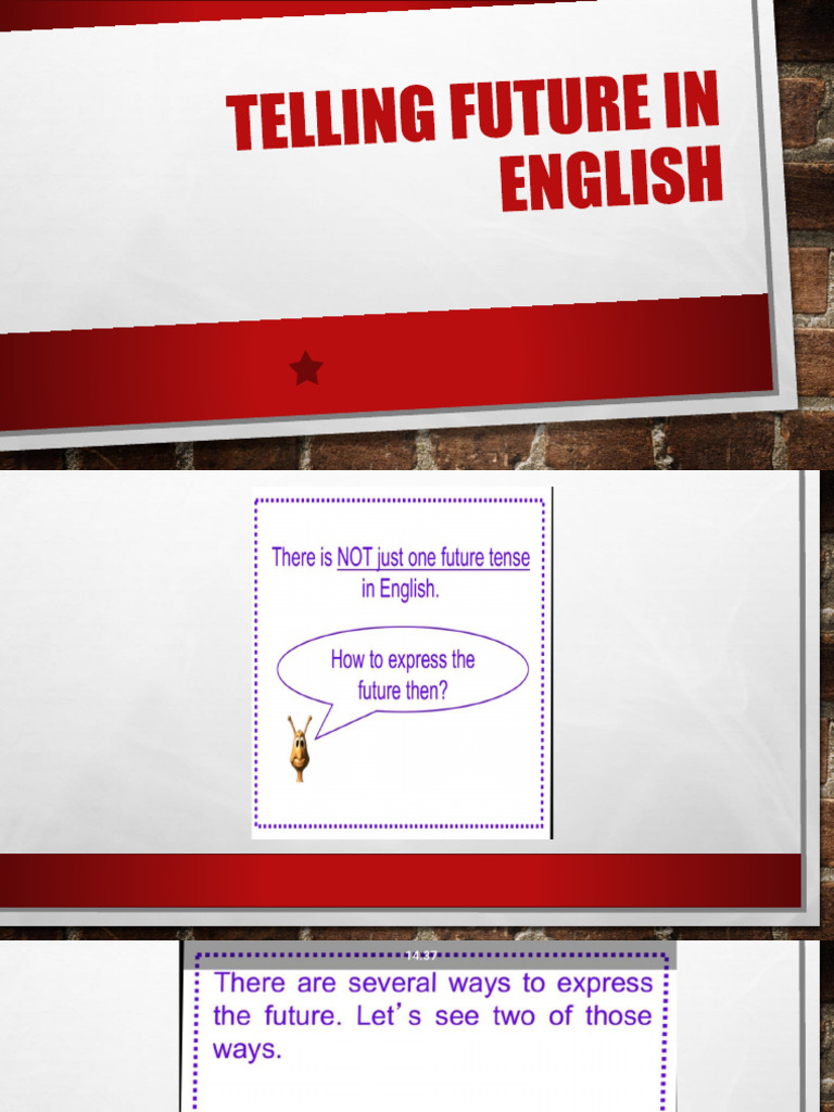 Future Tense: "Will" and "Going to" Usage | PDF