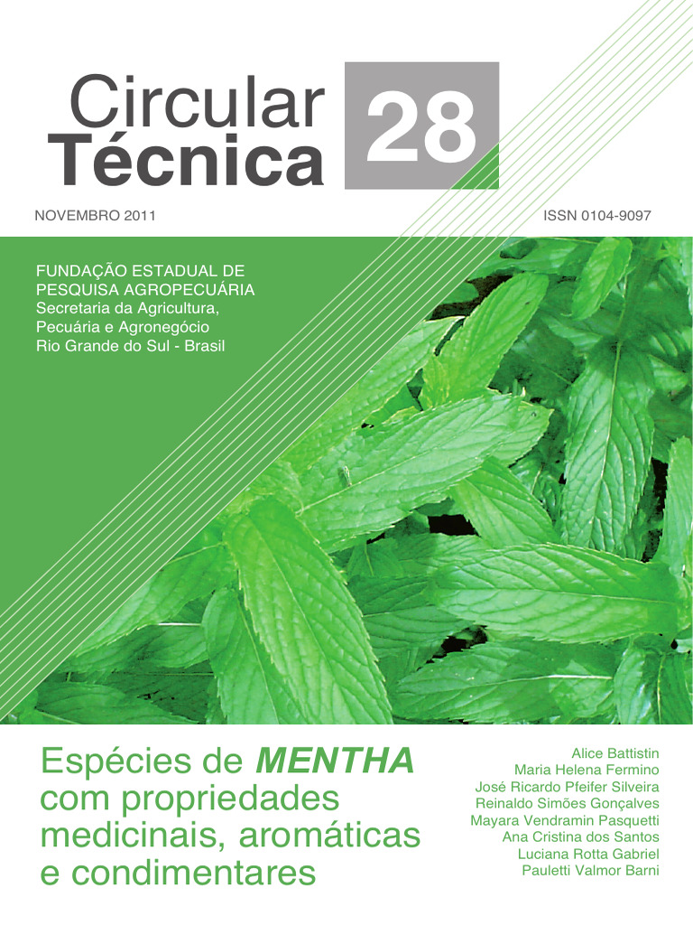 Espécies de Mentha | PDF | Ploidia | Biologia