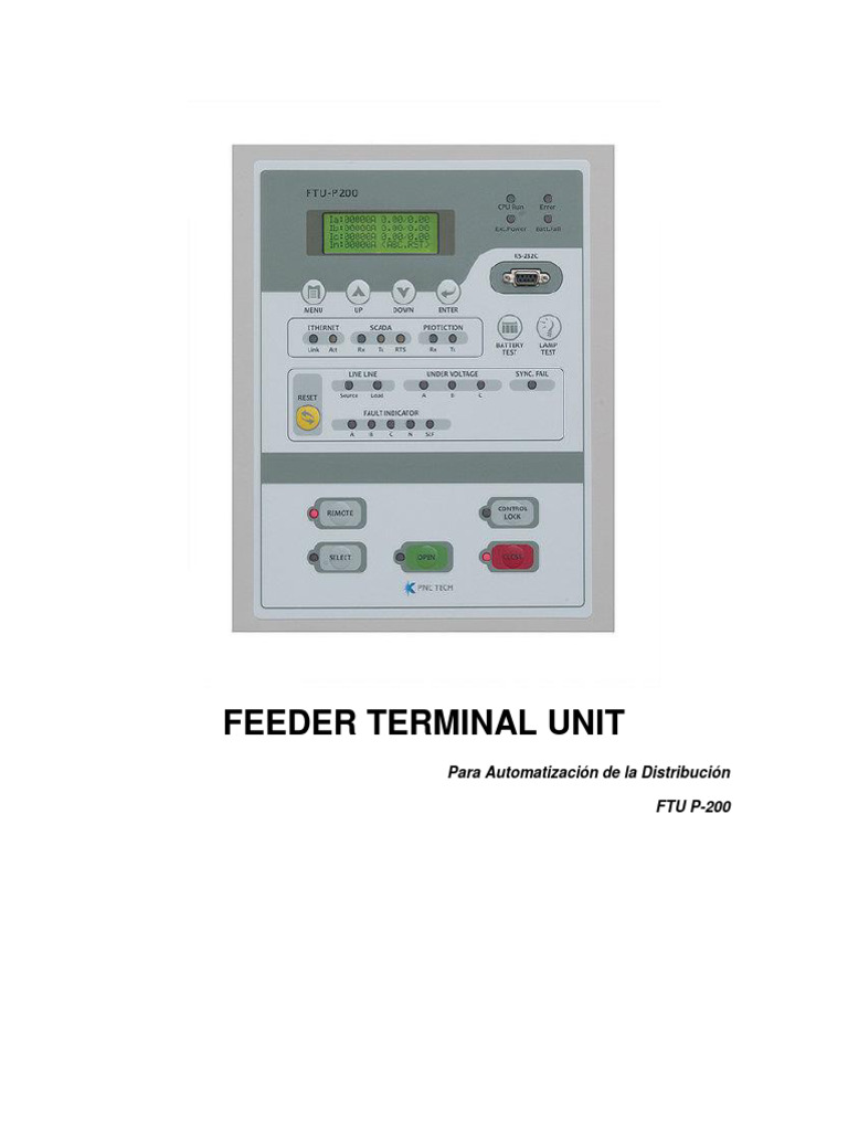 Manual Ftu Español Pdf Automatización Ingenieria Eléctrica