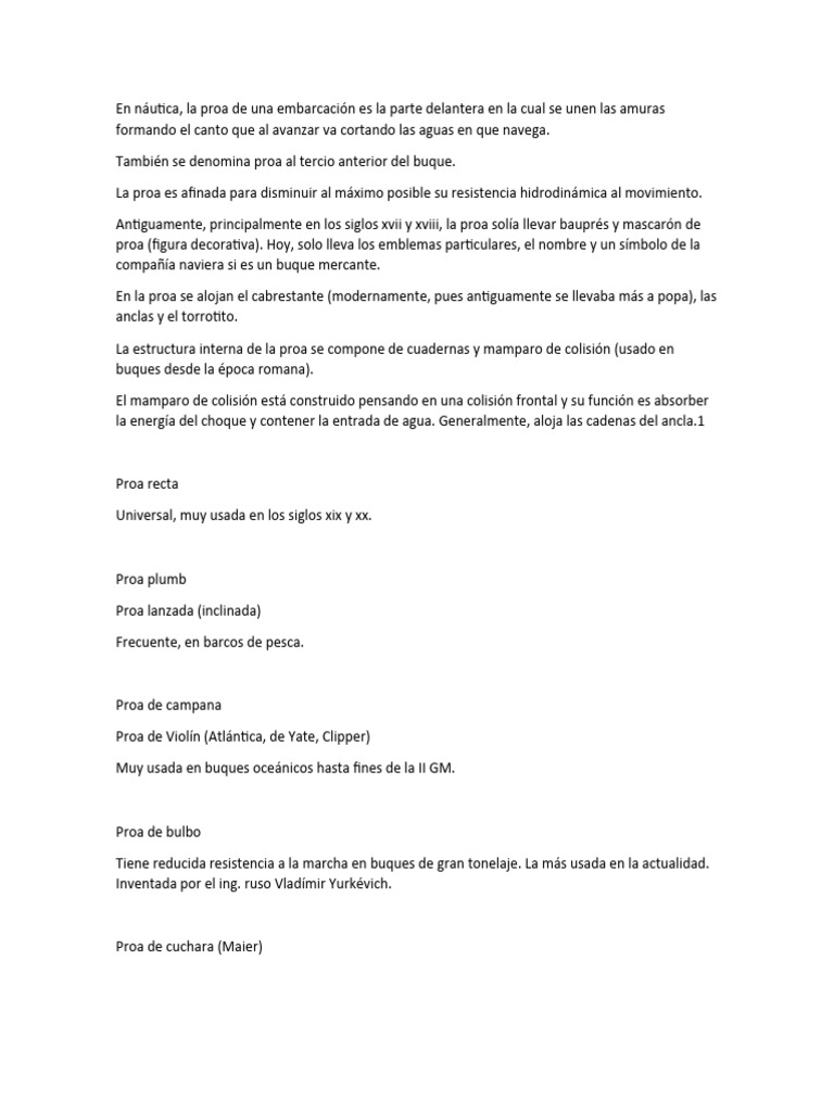 Partes de Un Mastil | PDF | Transporte de agua | Embarcación