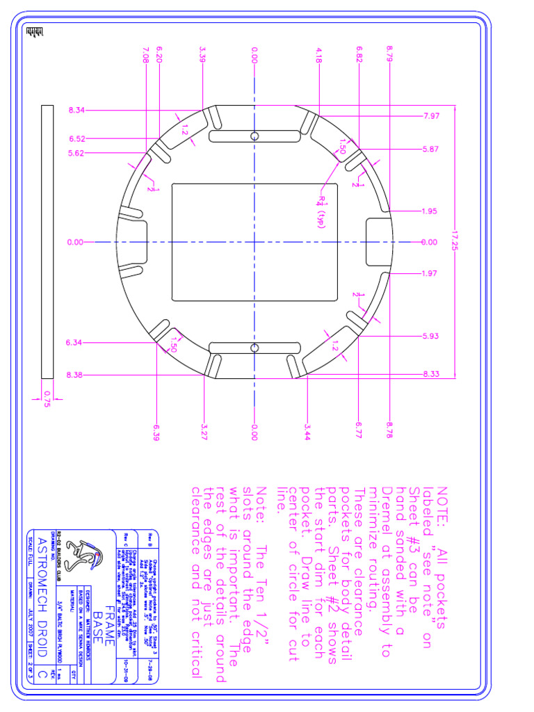 R2D2 Base Sheet 2 Rev C | PDF