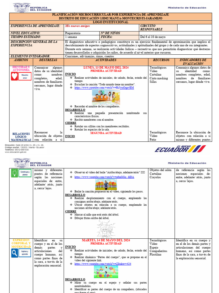 SEMANA 2 DE ADAPTACIÓN Y DIAGNÓSTICO MIS NUEVOS AMIGOS PREPARATORIA-1 | PDF | Lavado de manos