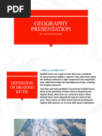 Formation and Importance of Braided Channels | PDF | River | Ecology