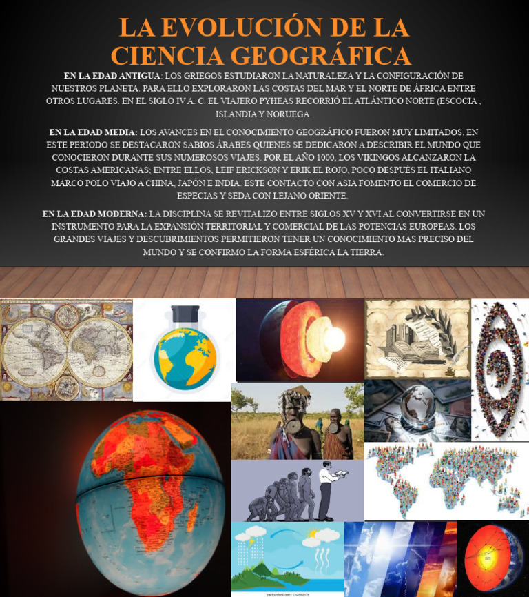 Collage de Ciencia de La Geografia y Evolucion de La Geo | PDF