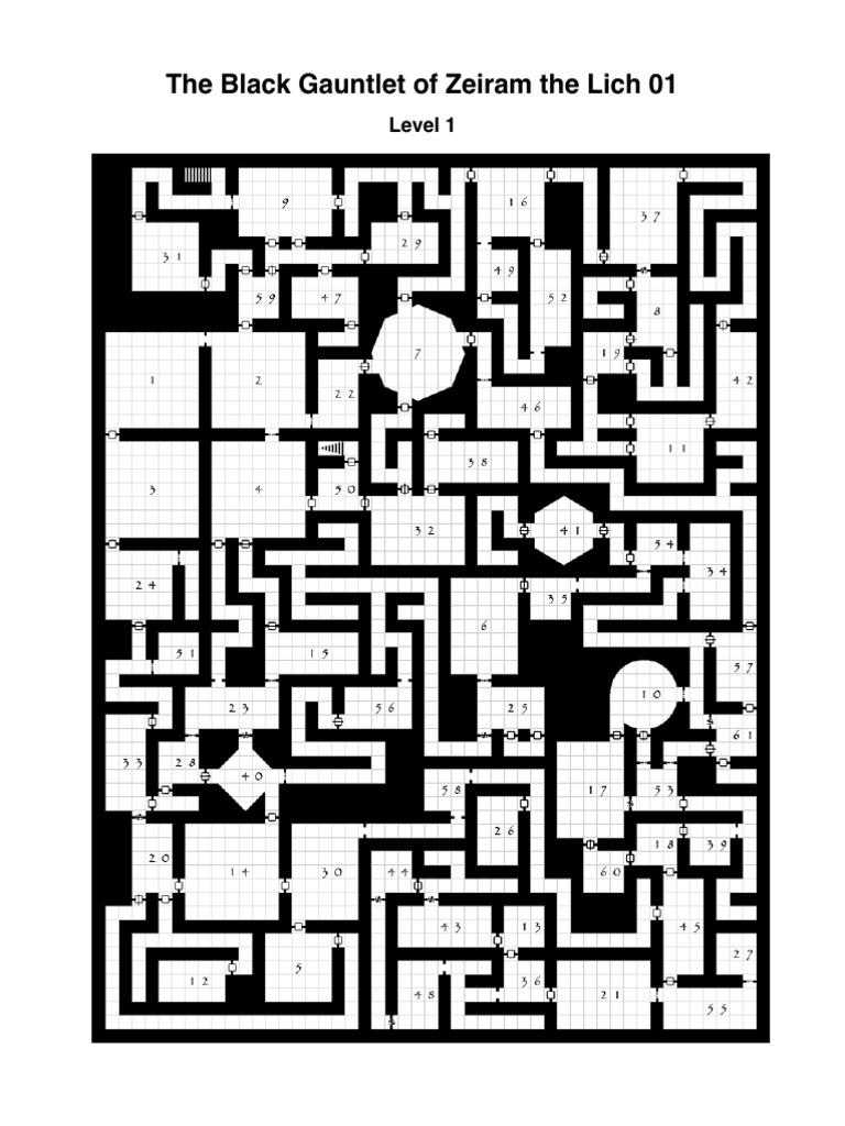 The Black Gauntlet of Zeiram The Lich 01 | PDF