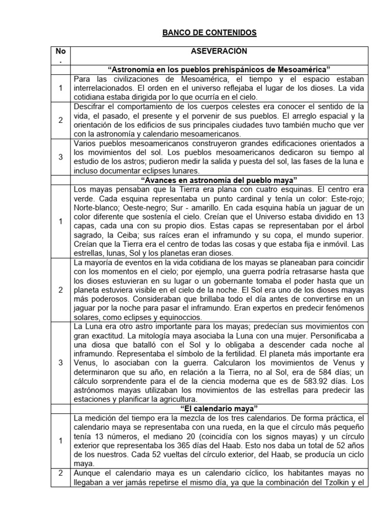 Astronomía y Cosmovisión Maya | PDF | Aceleración | Fuerza