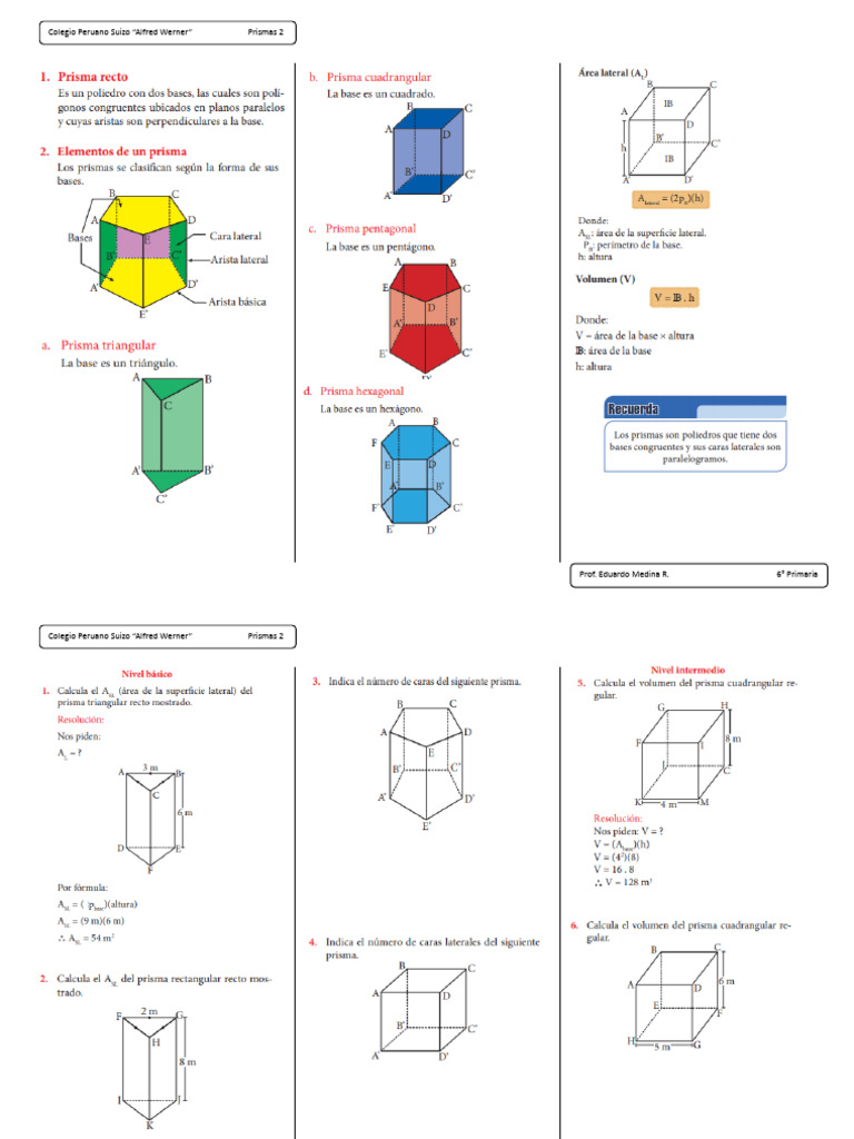 Prismas 2: 6° Primaria | PDF