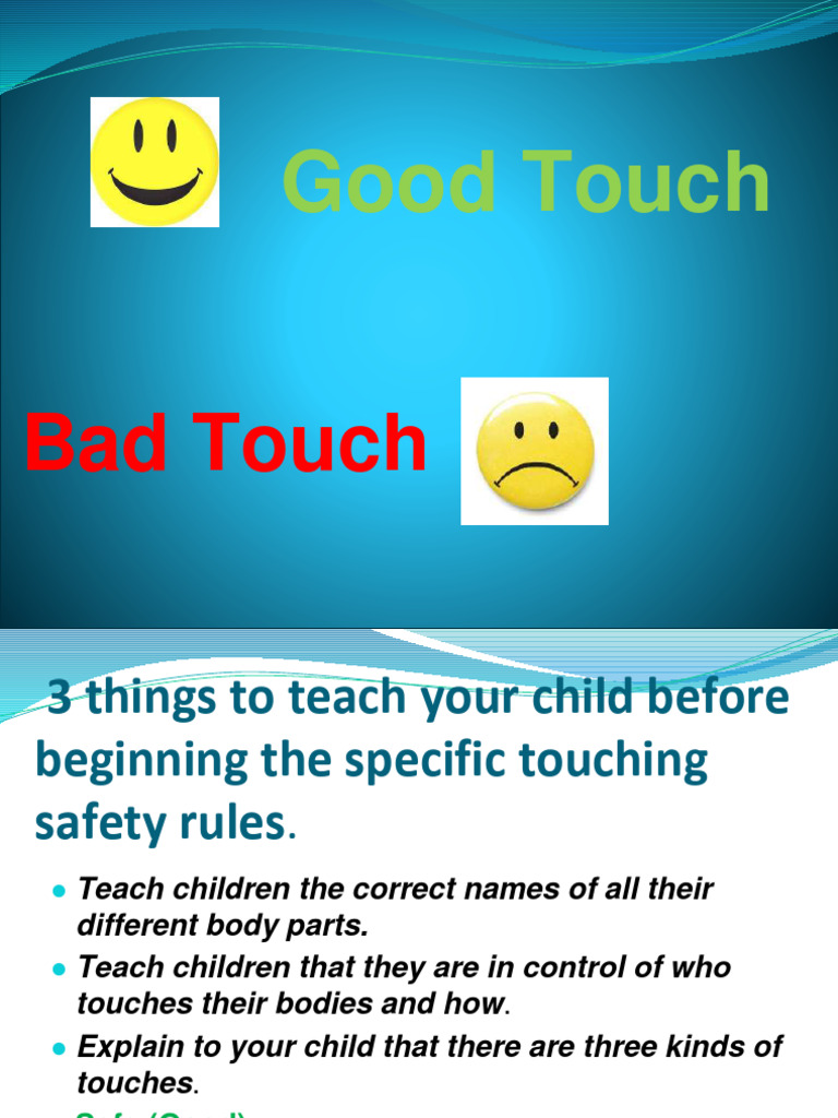Understanding Good and Bad Touch | PDF