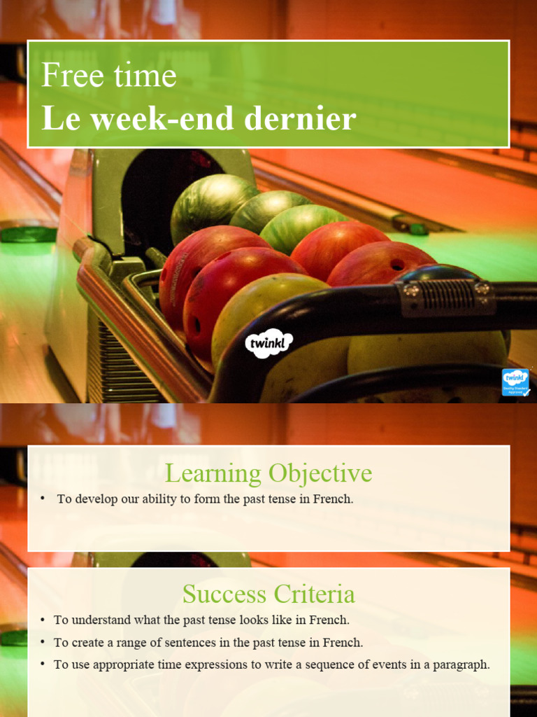 Past Tense PowerPoint | PDF | Linguistic Typology | Languages